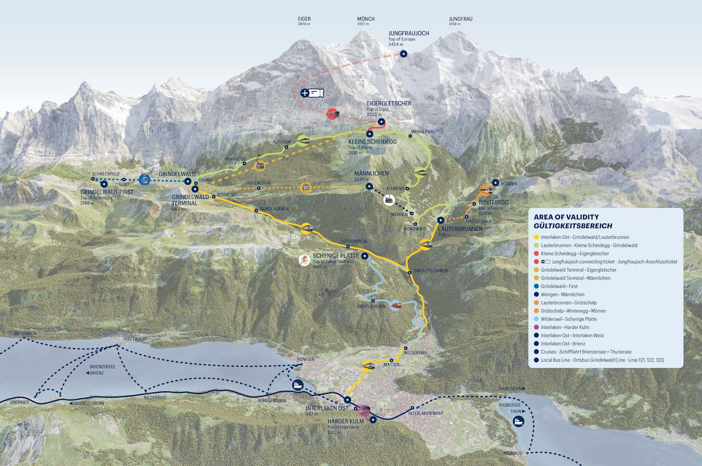 Is The Jungfrau Travel Pass Worth It: Map, Price & Best Day Trips